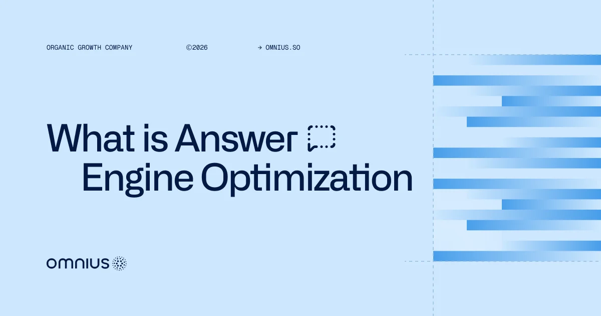 What is Answer Engine Optimization (AEO)? [Detailed Guide]